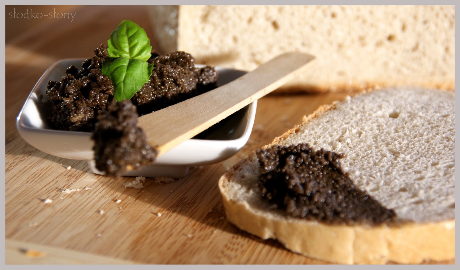 słodko-słony: Tapenada / Tapenade