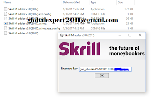 SKRILL LOADER SOFTWARE: SKRILL MONEY ADDER GENERATOR