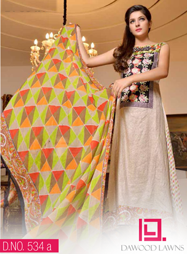 Ayesha Samia EID Collection by Dawood - Embroidered Lawn 2014-15 ...