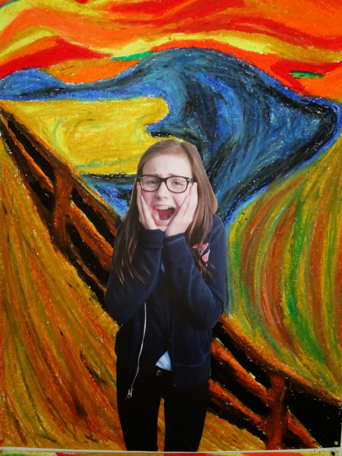 Creatief talent @ SASK!: De schreeuw van E.Munch op z'n SASK's