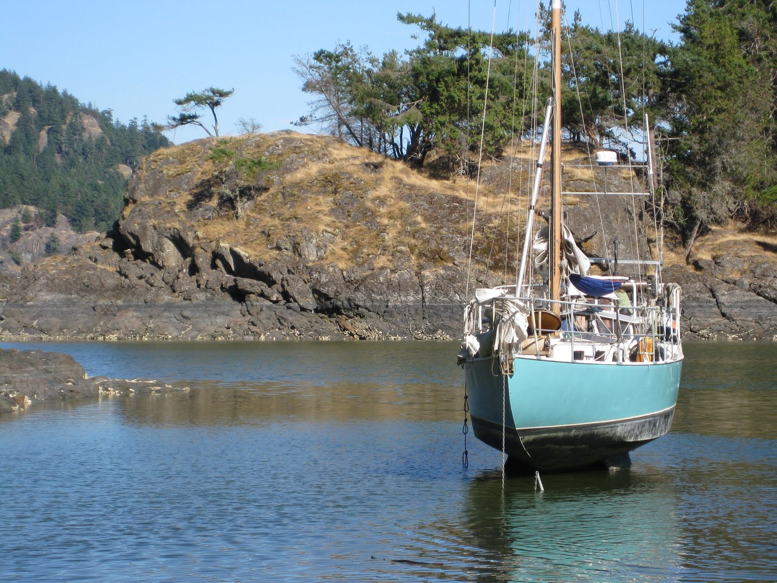 Sailing Adventures of s/v Talos IV: Deep Bay, Jedediah Island Marine Park