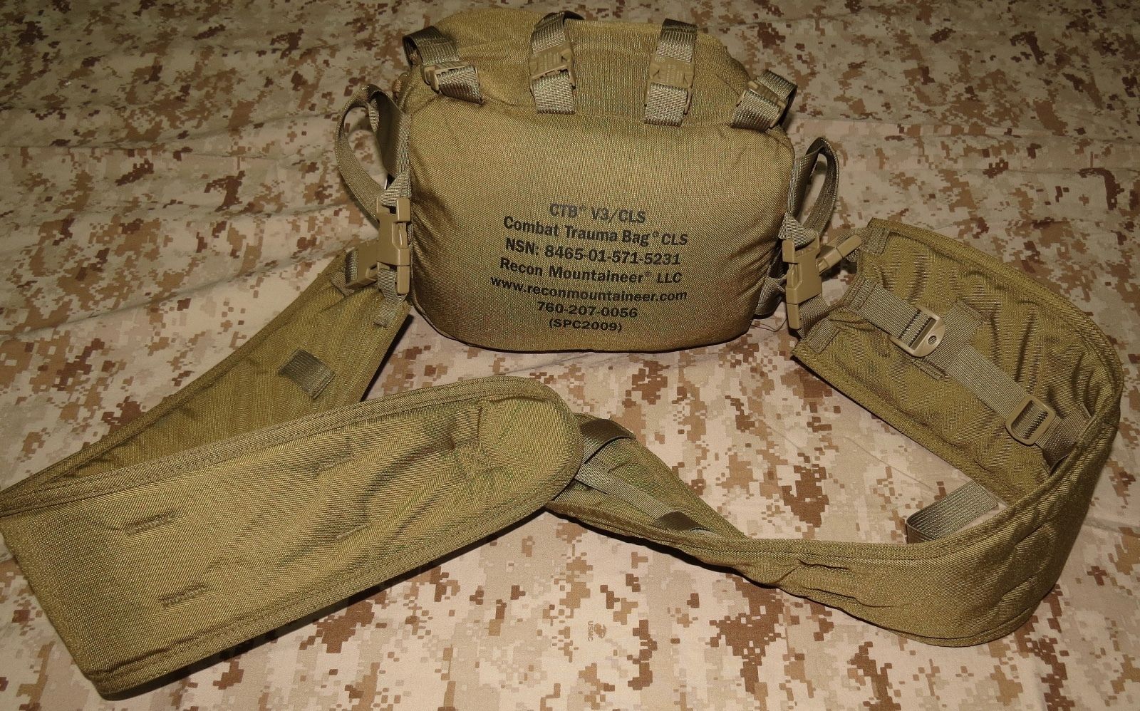 Webbingbabel: Combat Trauma Bag CTB V3 - USMC