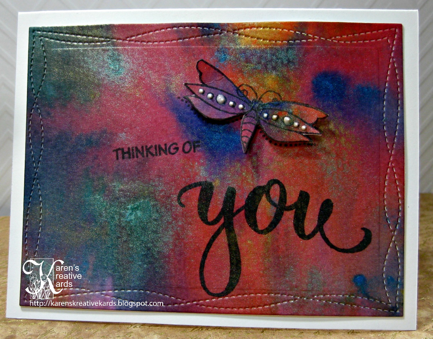 Karen's Kreative Kards: Stampendous Sentiment Stamps as the Focus of My ...