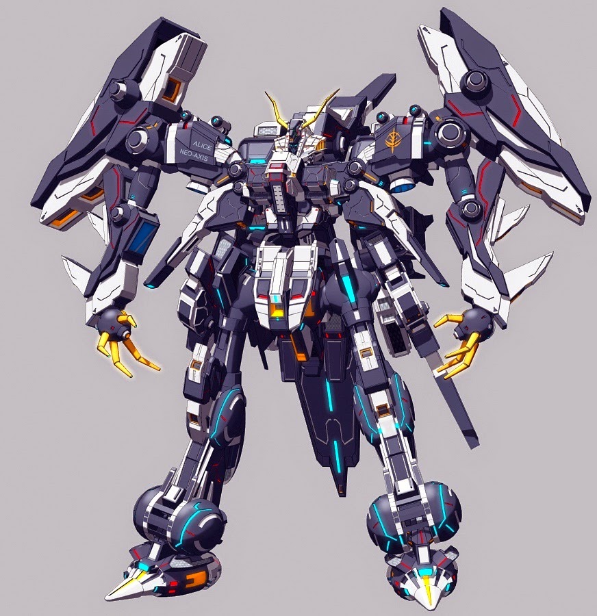 Fanmade: AMX-106A Byarlant Alice - Gundam Kits Collection News and Reviews