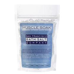 100% Natural Muscle Soak Bath Salt by San Francisco Bath Salt Review