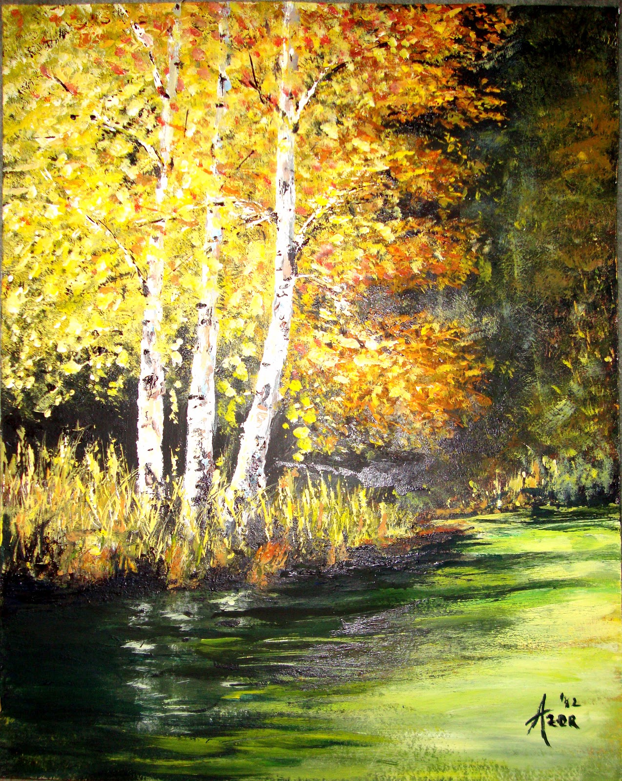 ART AZER BASIC: PEJZAZ..JESEN...BREZE