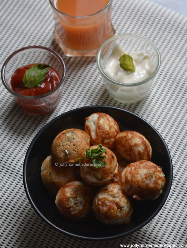 Quick Vegetable Appe Recipe, How to make Vegetable Paddu Recipe ...