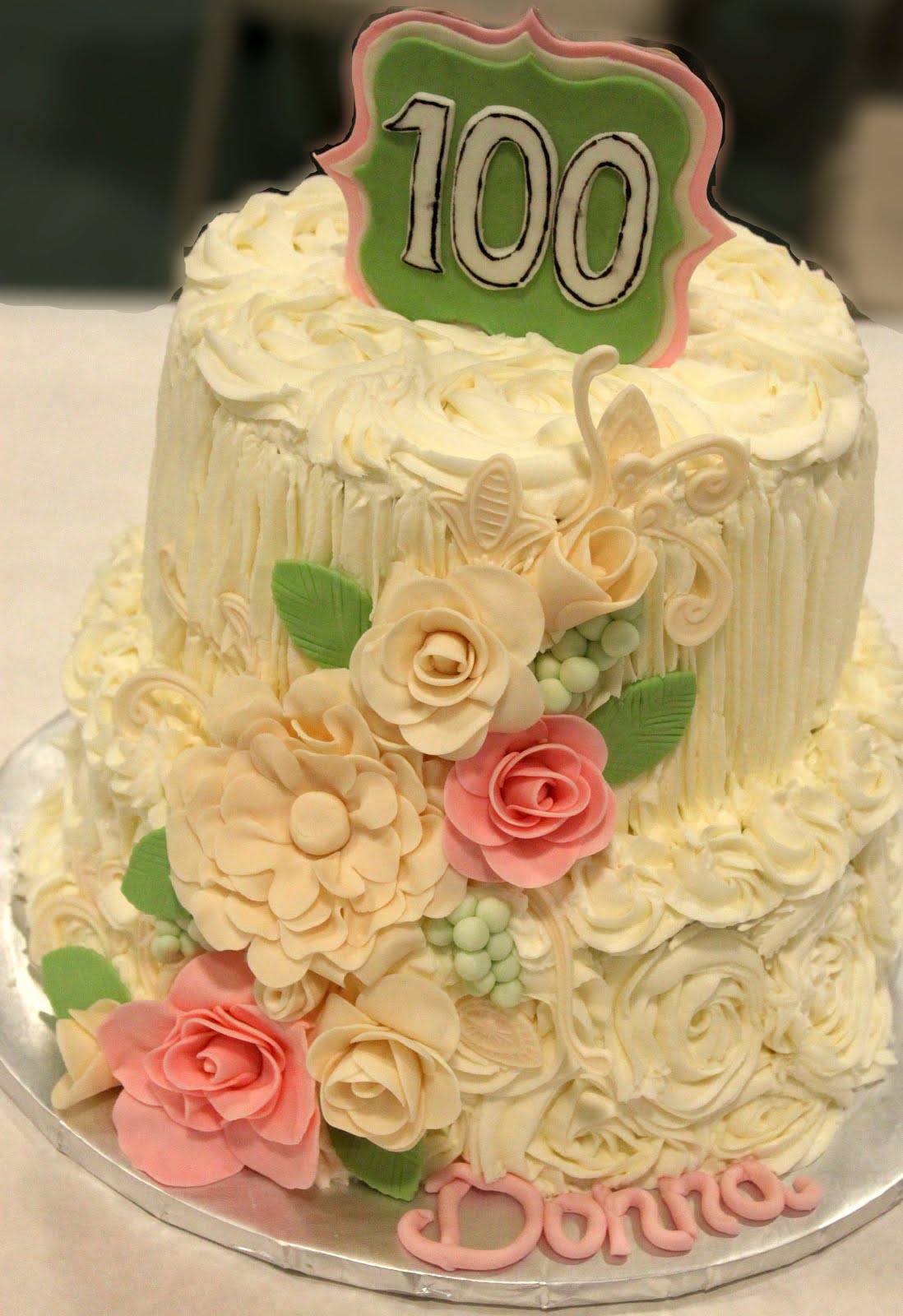 Layers of Love: 100 year old rosettes