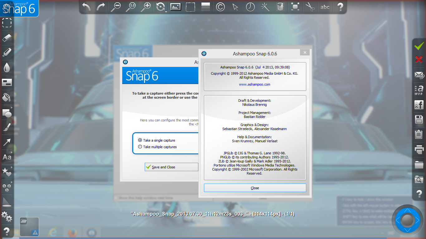 Ashampoo Snap 6.0.6 Full Crack