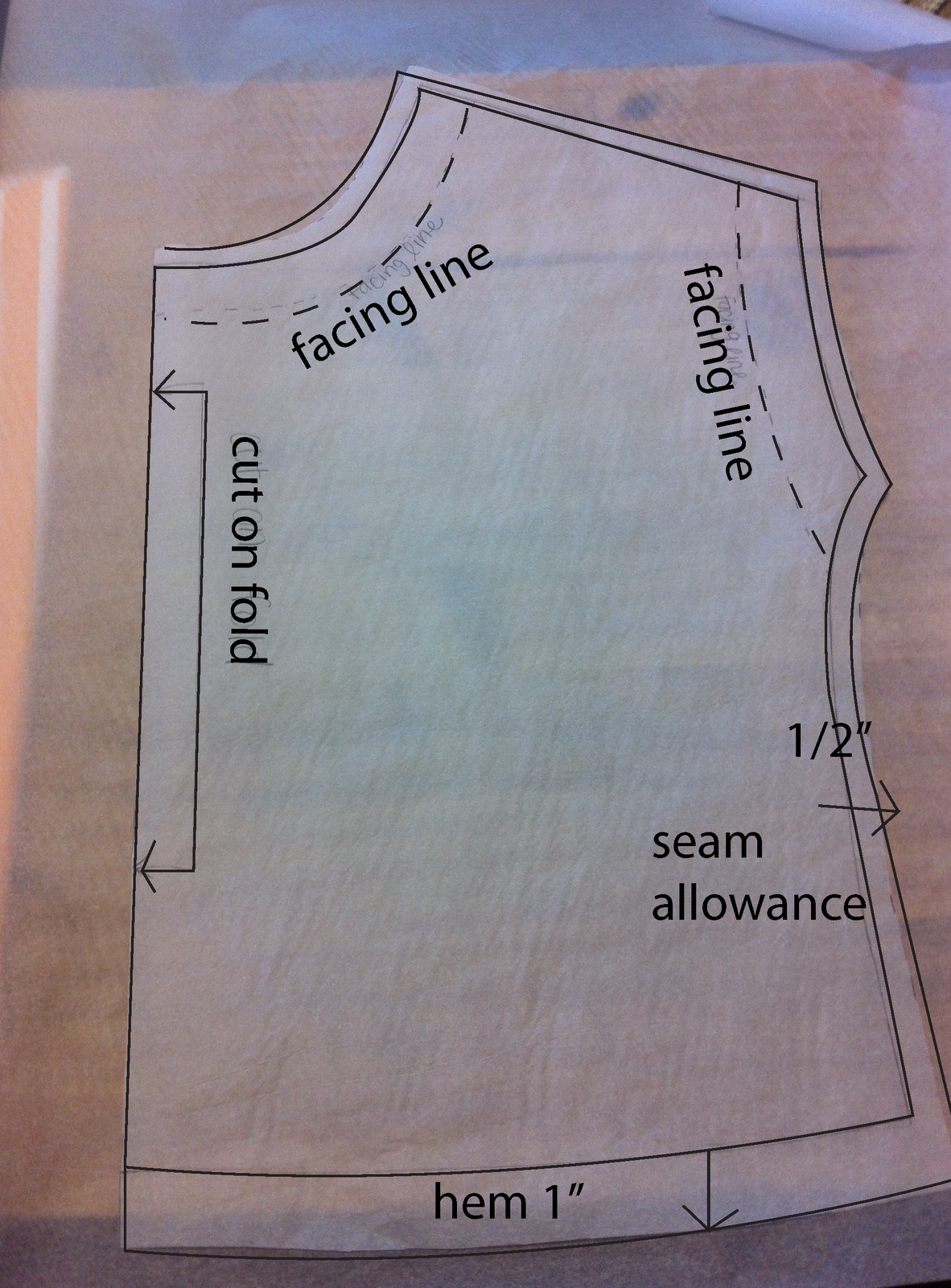 ReVamped Vintage: How to sew your own drapey oversized top