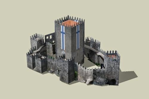 Castelos e Construções Medievais: Castelo de Guimarães - Portugal ...