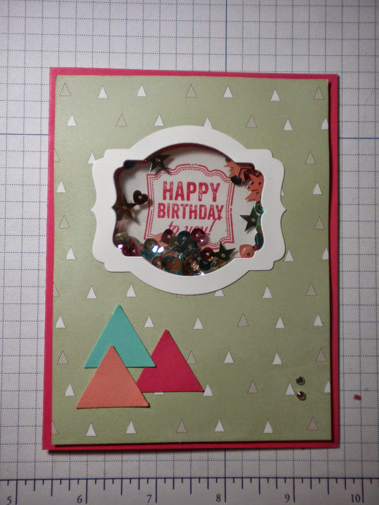 My Creative Side: Easy Shaker Card Tutorial Using Stampin' Up!'s Shaker ...