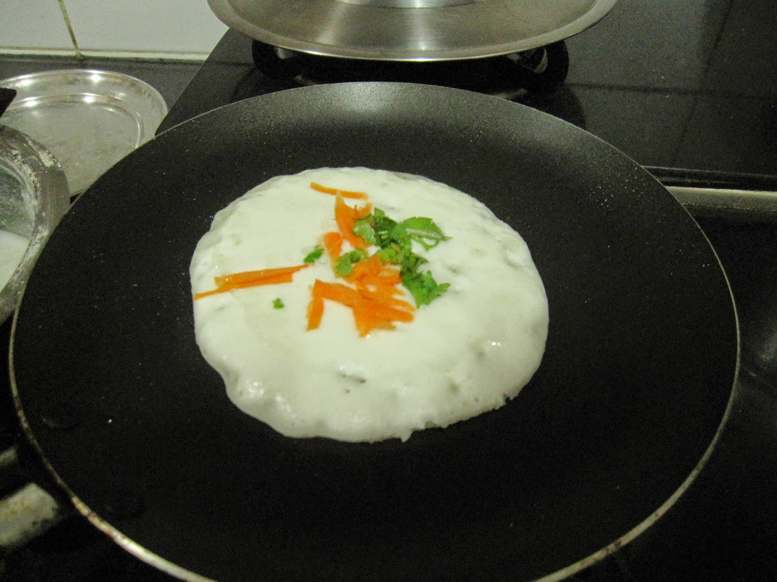 Sita's Ruchulu: Pongaralu with atukulu (Poha/flat rice dosa)