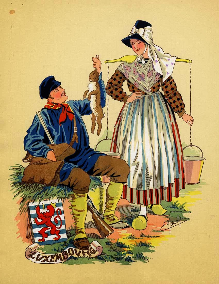 FolkCostume&Embroidery: Overview of the Folk Costumes of Europe