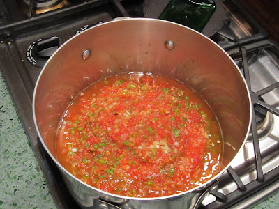 Garden Thymes: Canning salsa