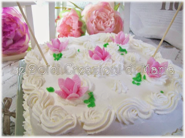 le dolci creazioni di maria: TORTA ALKERMES PER LA MAMMA