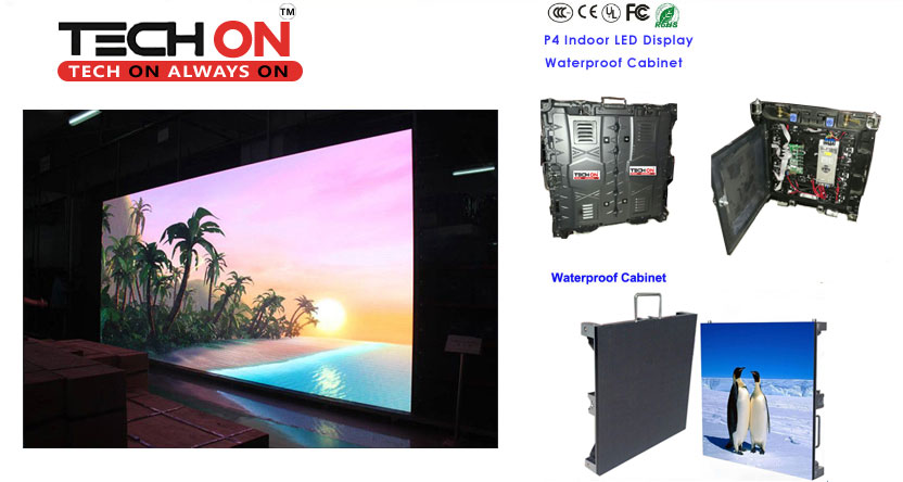 Techon Led: P4 Indoor Led Video wall