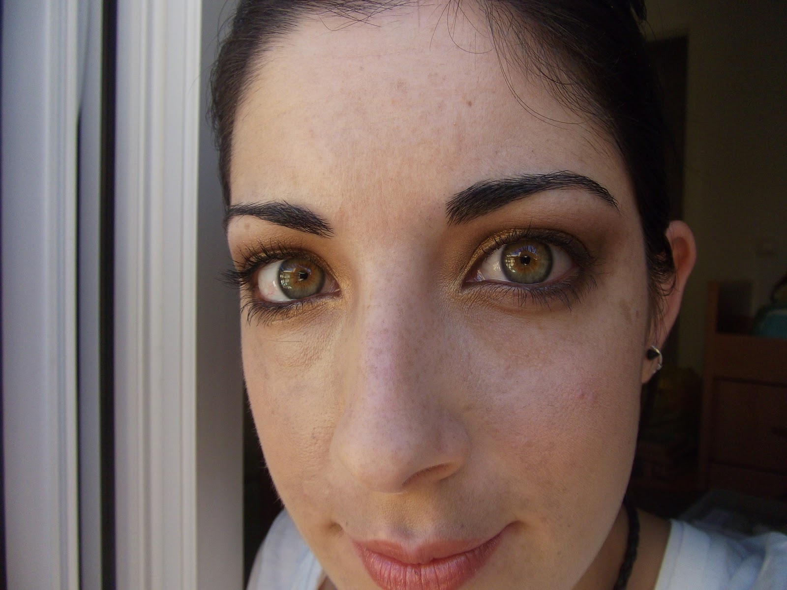 Silvilla87: Look otoño: dorado y marrón