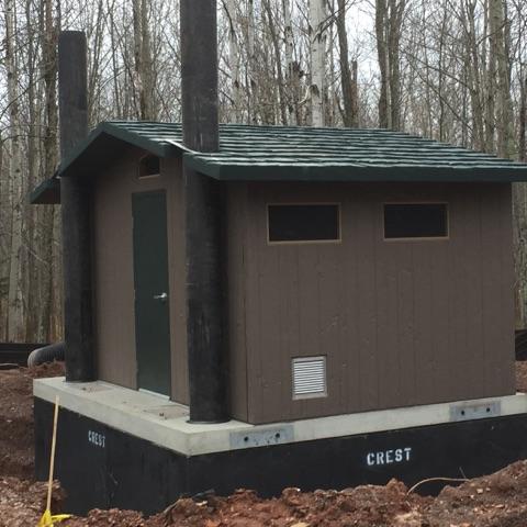 Crest Precast Concrete: Precast Restrooms for Ottawa National Forest ...