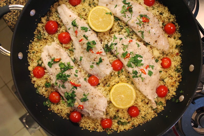 Food Lust People Love: Fish Steamed with Spicy Couscous