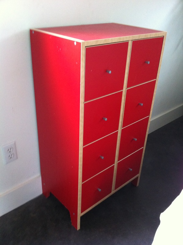 This little 8 drawer storage unit was probably designed for CDs. Ikea ...