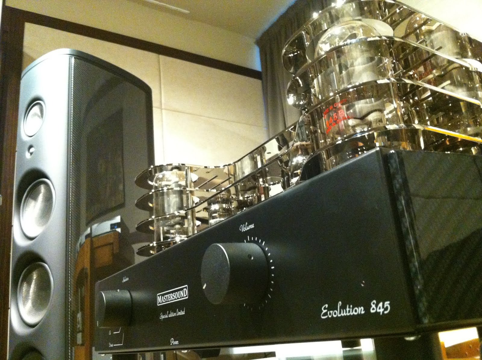 Mastersound Evolution 845 Limited Edition integrated amplifier – M & S ...