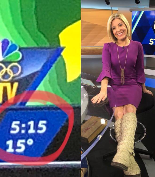 Charissa Thompson: CHILLY TEMPS IN BALTIMORE MEANS SWEATER BOOTS FOR ...