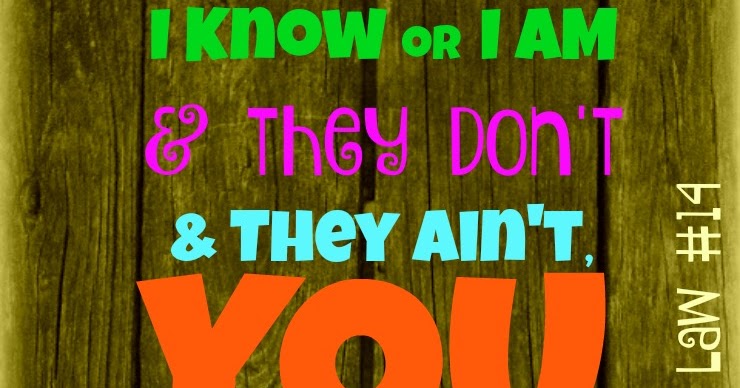 When Kids Say I Know or I am Quote: Lora's Law #14 - Adventures of Kids ...