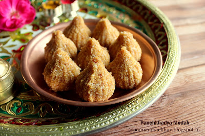 Annapurna: Panchkhadya Modak Recipe
