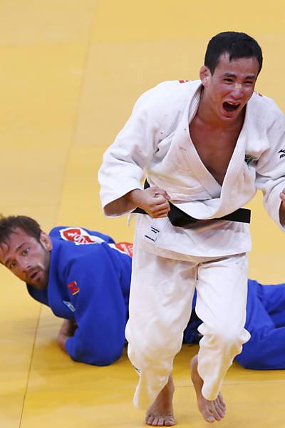 Felipe Kitadai conquista medalha de bronze em Londres.