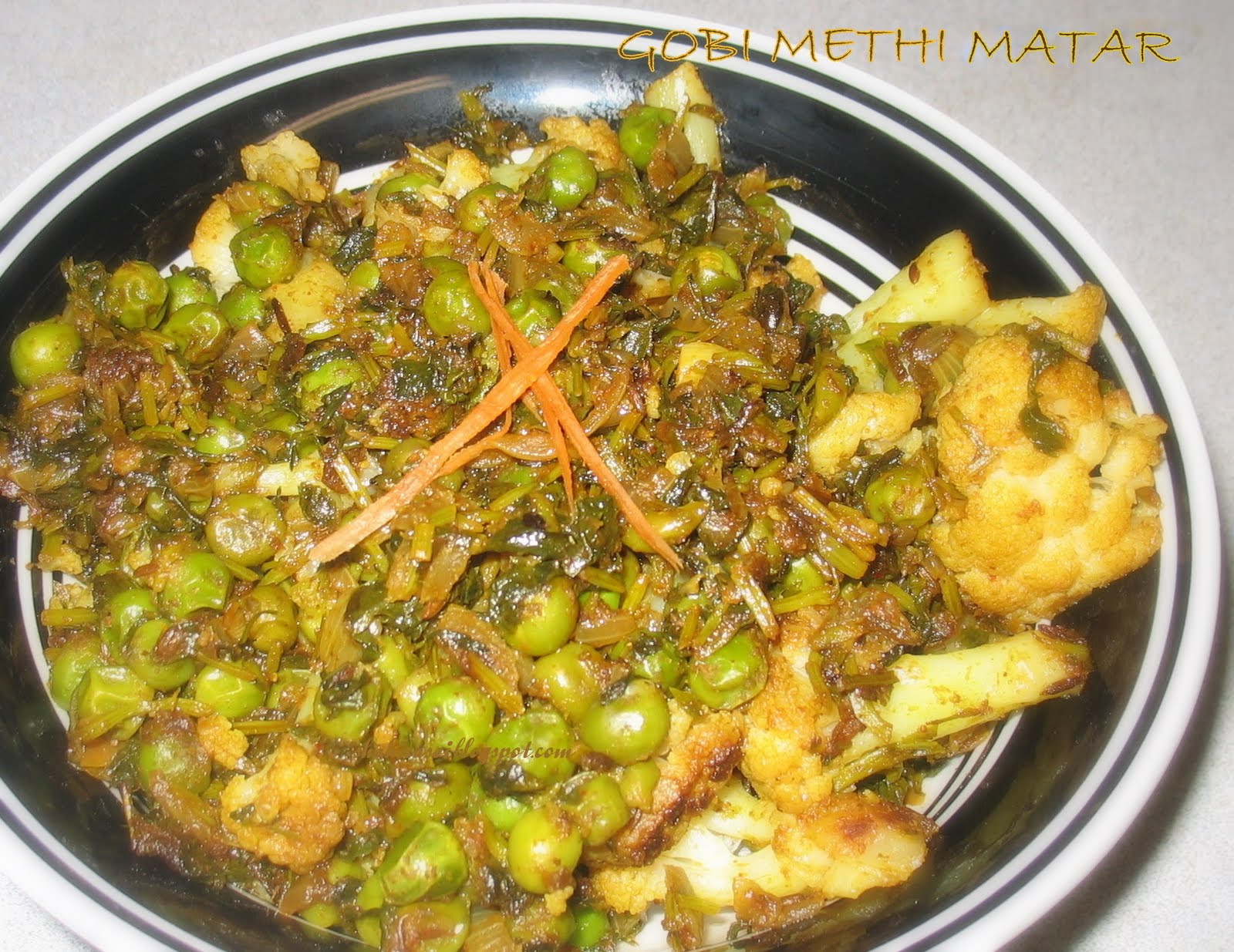 SHAHI RASOI: GOBI METHI MATAR
