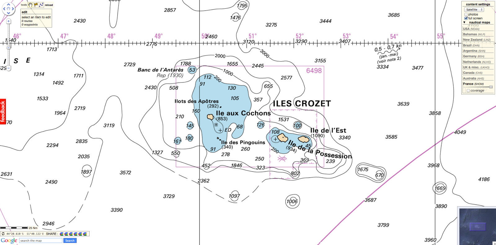 GeoGarage blog: Vendee Globe : stressful areas