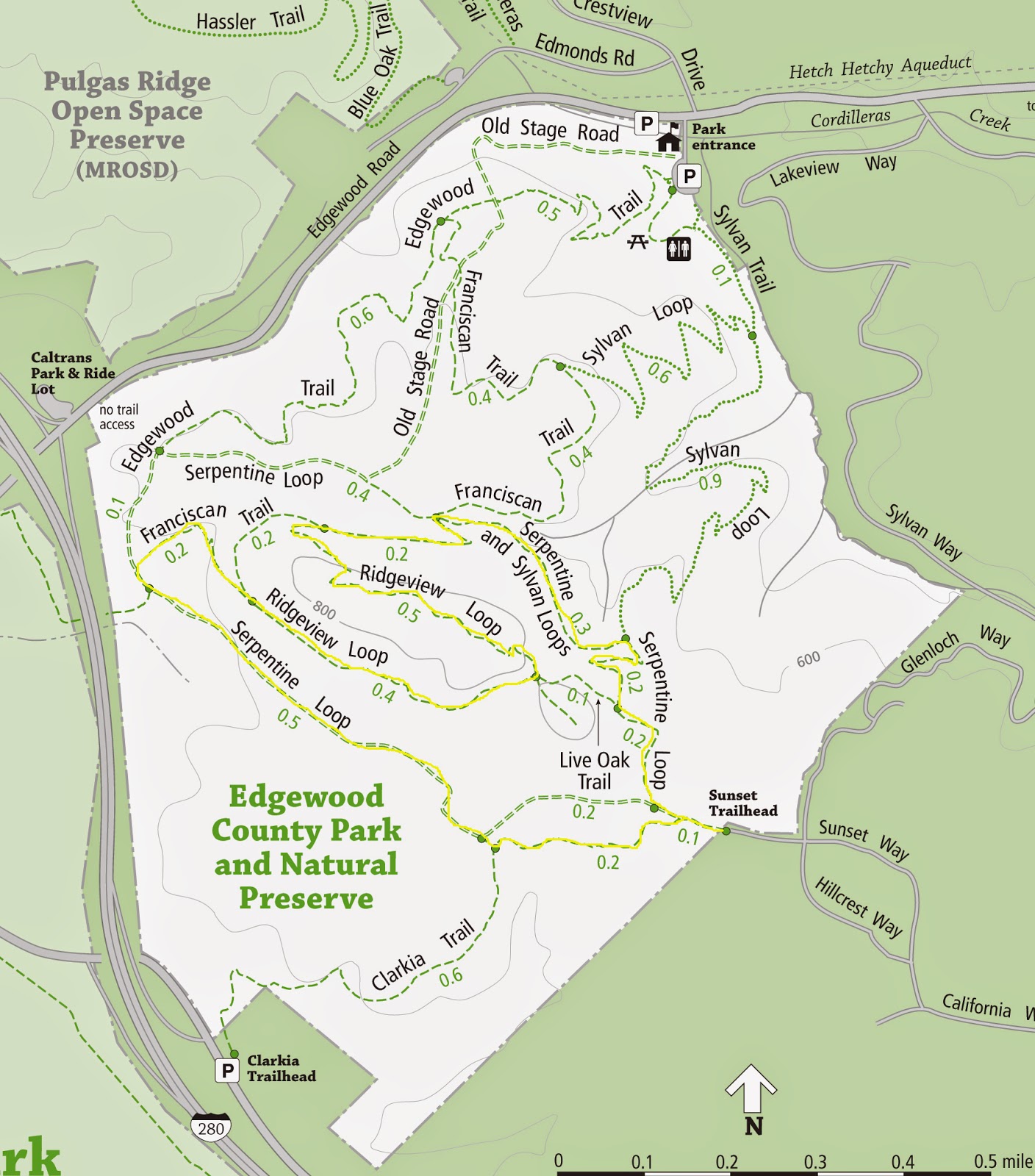 Mamma Quail Hiking California : A Precious Peninsula Jem: Edgewood ...