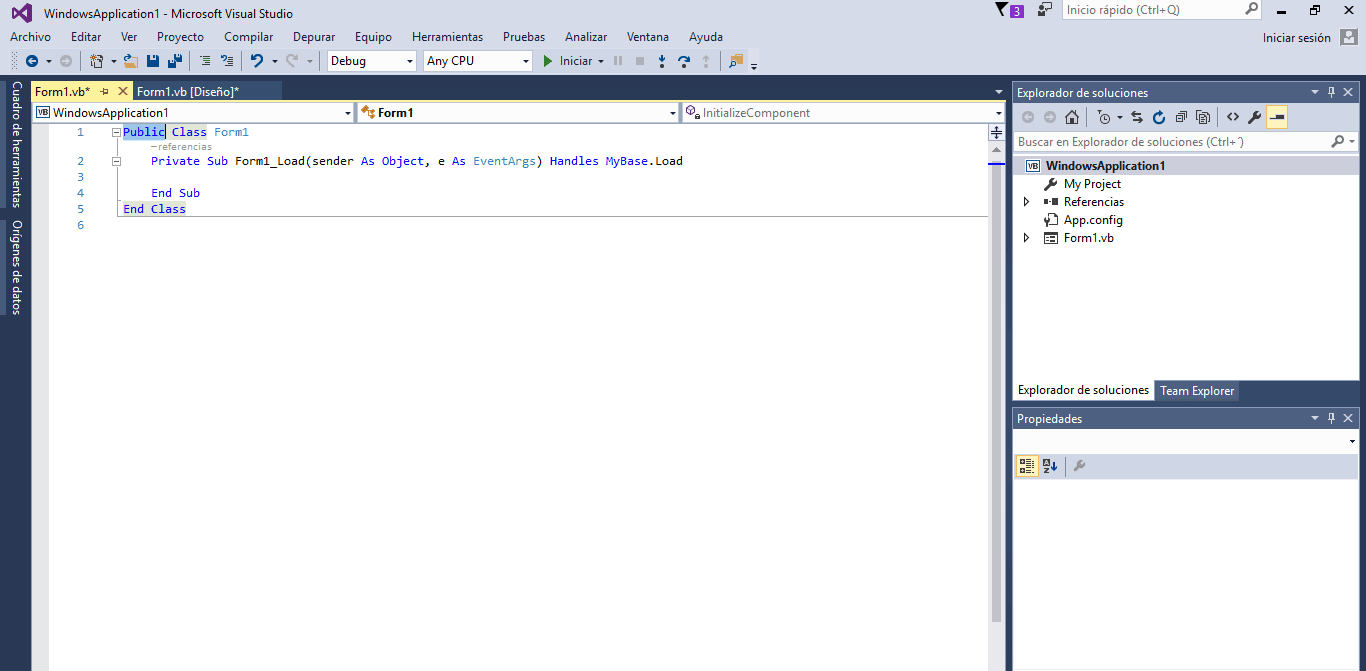 Programación III - LEP JAVA JOPROFU: VISUAL BASIC NET