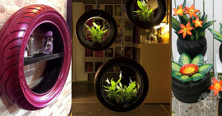 10 Incredible Ideas To Upcycle Used Tires - HomelySmart