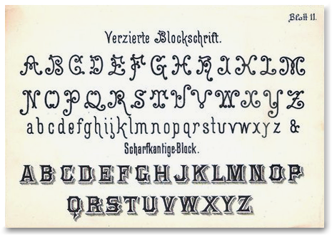 Letterology: 19th Century Alphabet Portfolio