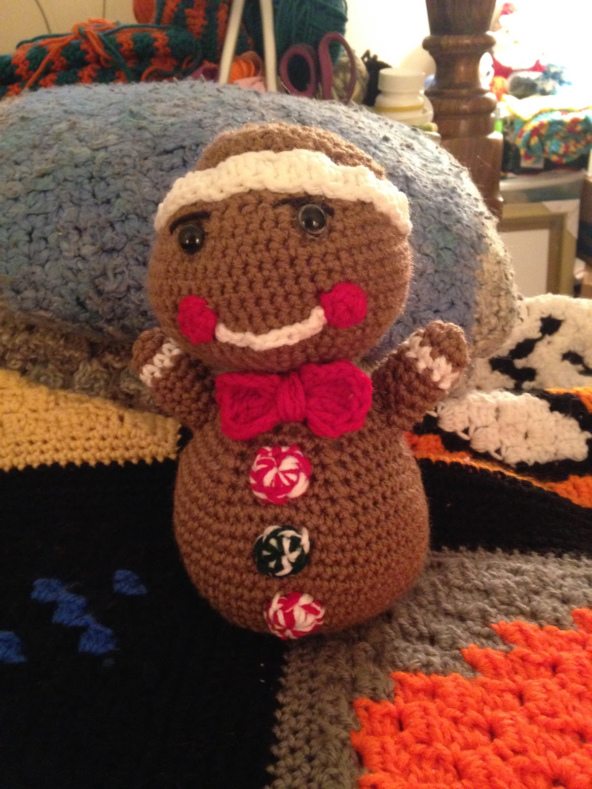 The Perfect Stitch...: Gingerbread Man - 9" Tall