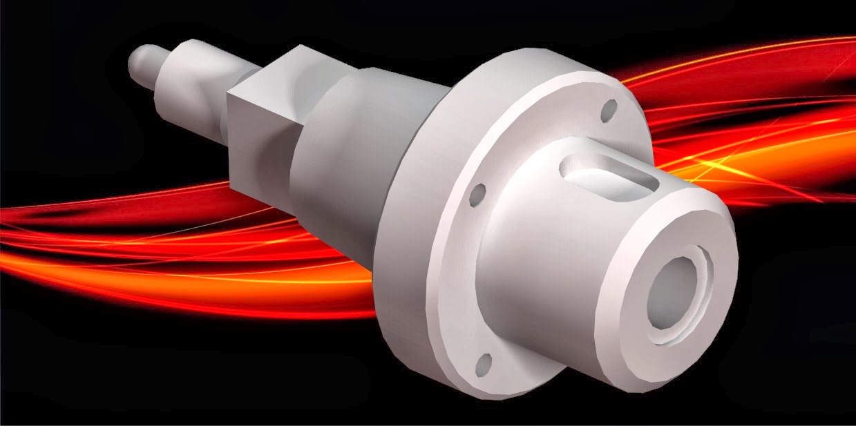 WorksCAD: EJE ROSCADO