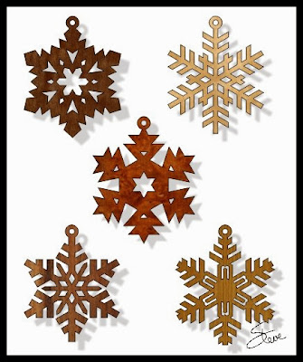 Dove Snowflake Scroll Saw Pattern Craft Supplies & Tools Woodworking ...