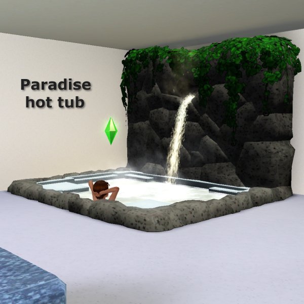 Simming in Magnificent Style: Paradise hot tub
