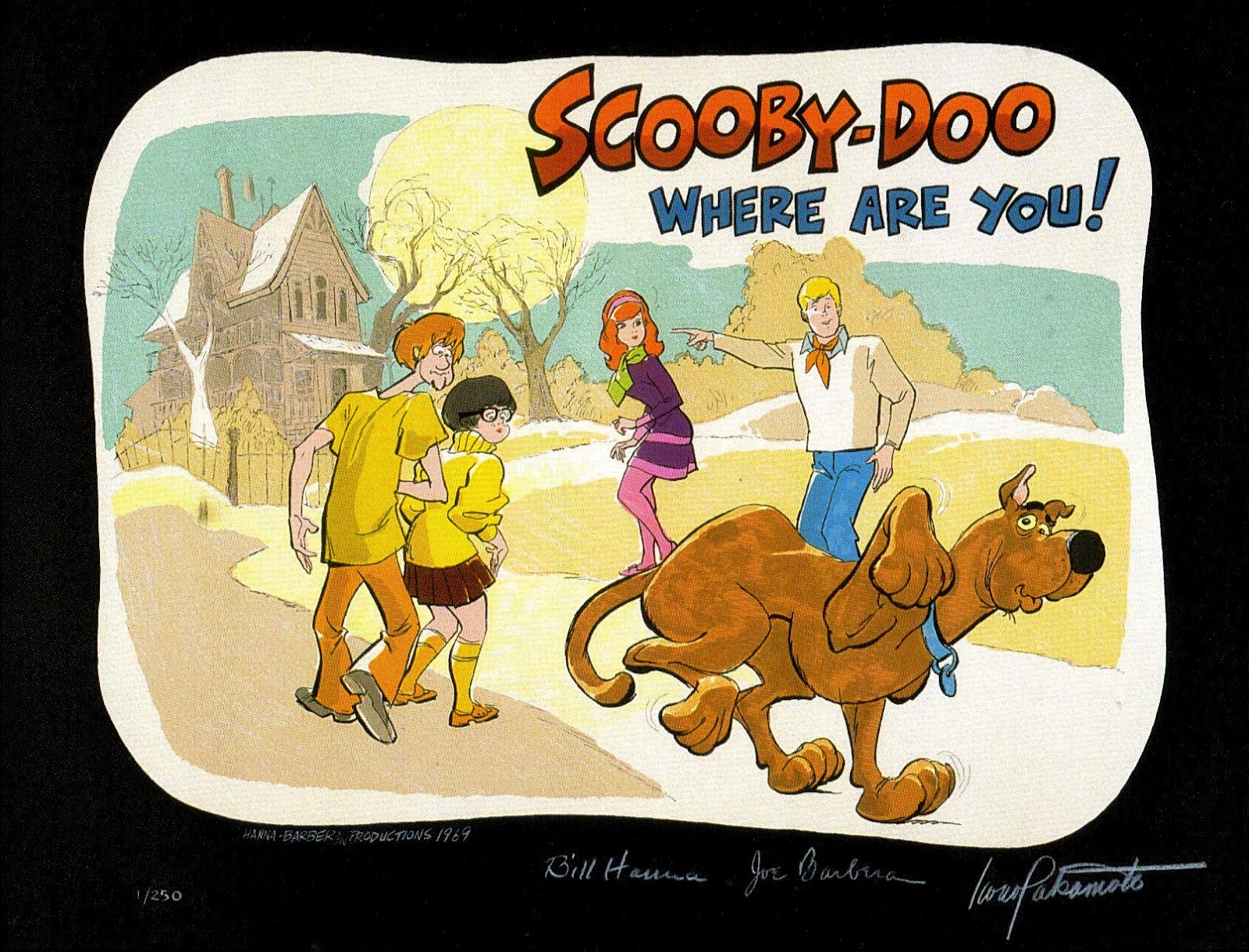 Patrick Owsley Cartoon Art and More!: SCOOBY-DOO 1969!
