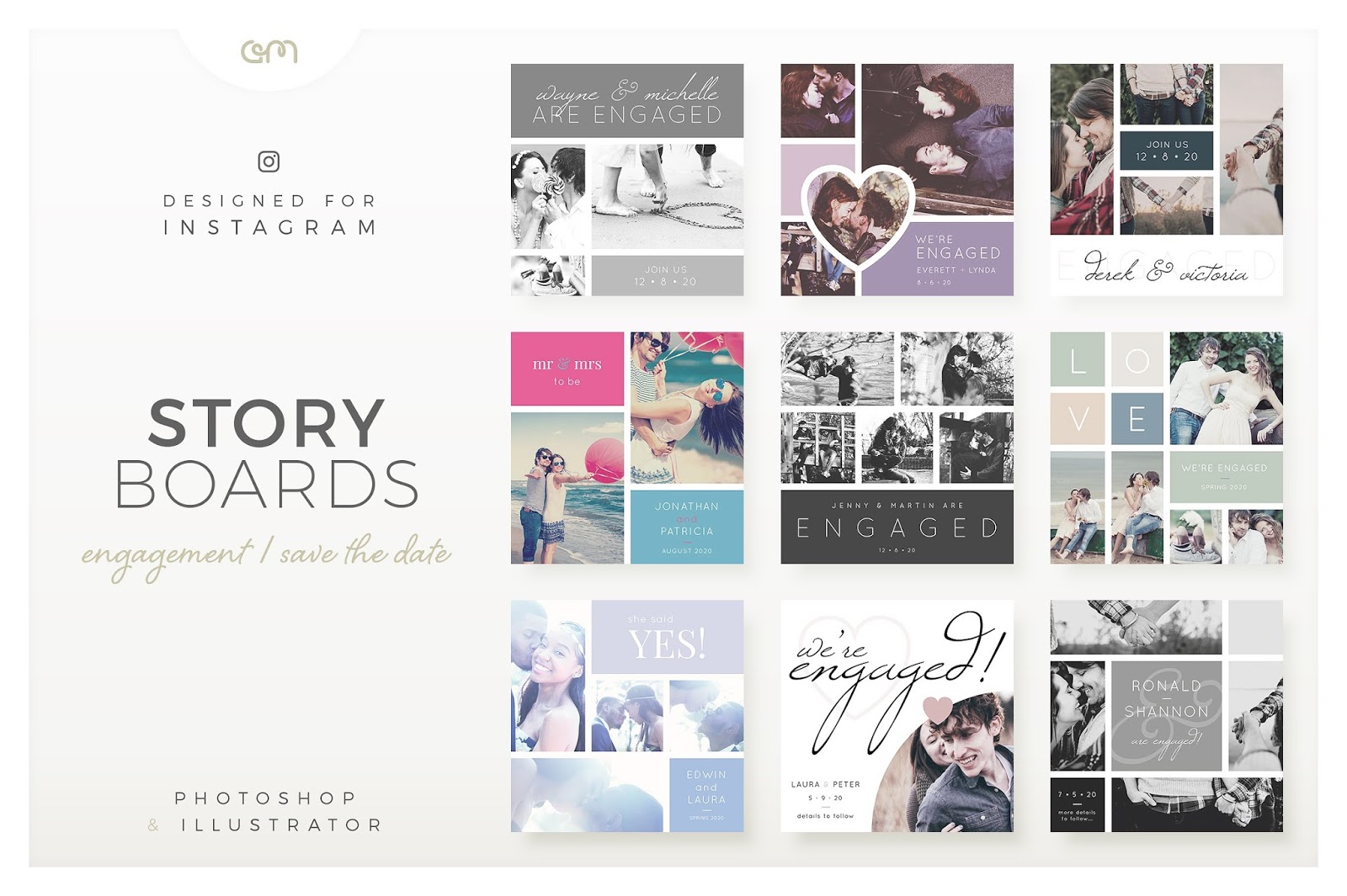Storyboard Pack for Wedding Free Download