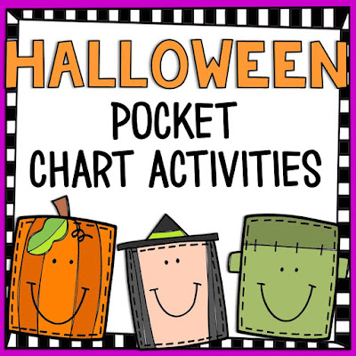 Doodle Bugs Teaching {first grade rocks!}: Halloween Pocket Chart Math ...