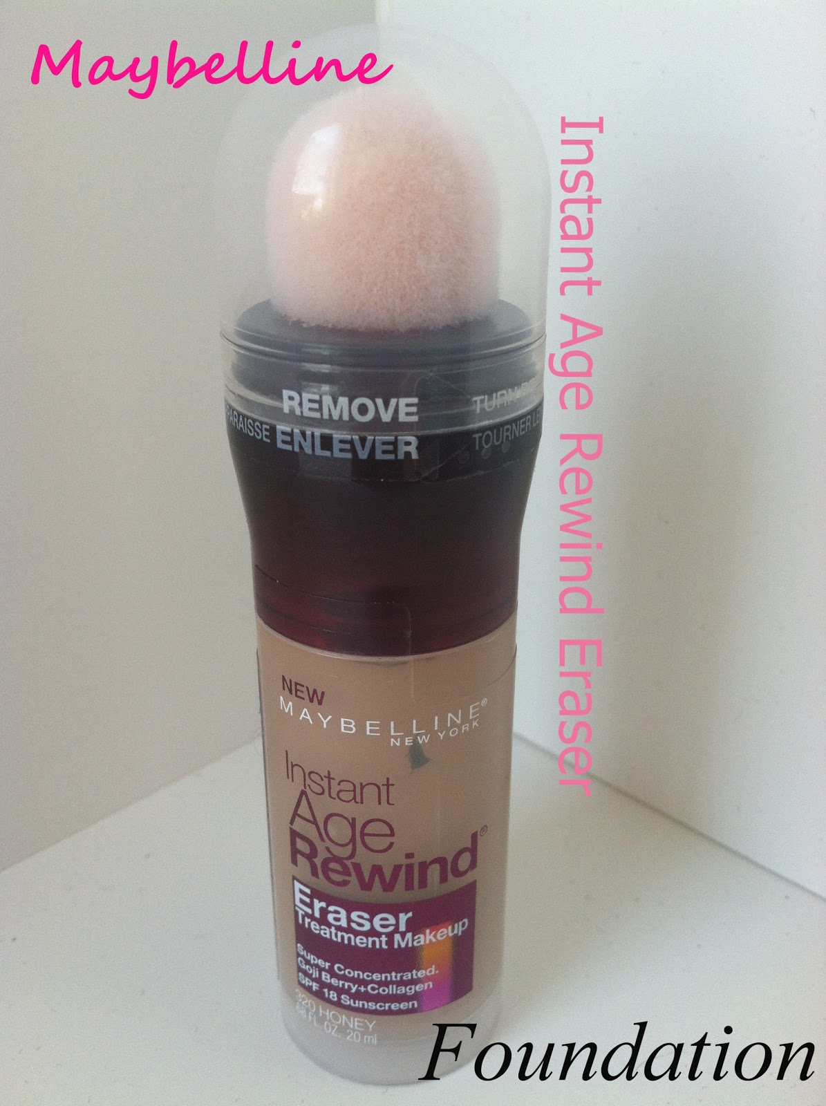 Foxy Lady Beauty: Maybelline Instant Age Rewind Eraser Foundation ...