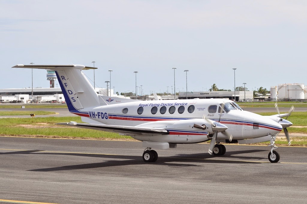 Central Queensland Plane Spotting: Cairns-based RFDS Hawker Beechcraft ...