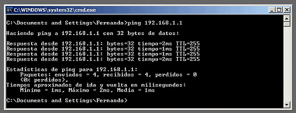 TELEMATICA Y SERVIDORES: COMANDO PING