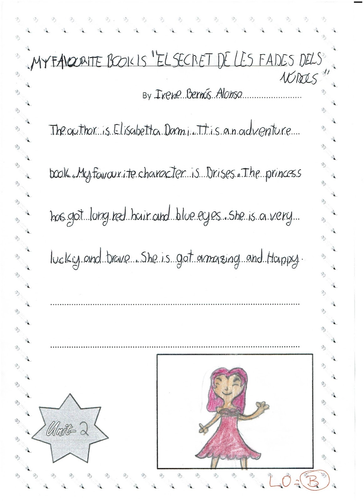 MONTJUÏC Primary School ENGLISH CLASSROOM: PRIMARY 4.- MY FAVOURITE ...