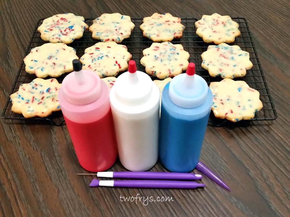 Two Frys: Firework Cookies