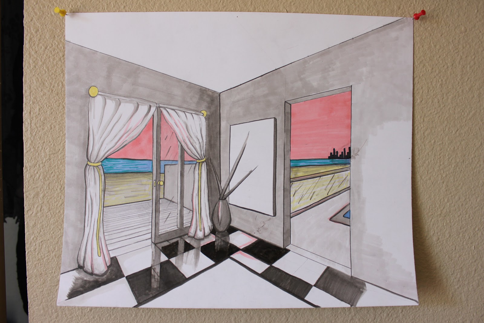 Graphic Designer: Perspective Drawings