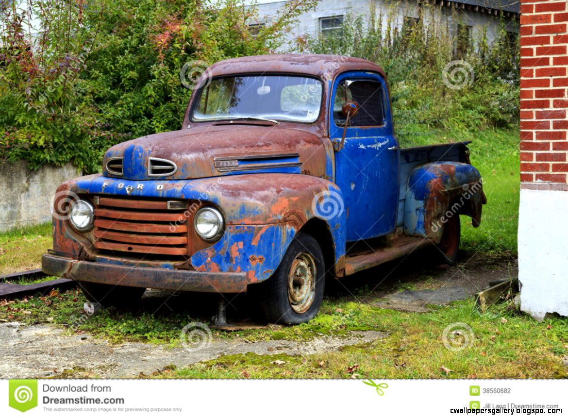 Rusty Red Truck | Wallpapers Gallery